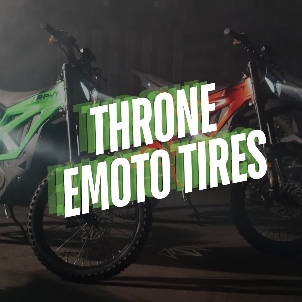 Throne SRPNT Wheel Sets with Tires for eMotos Front and rear - EZE ...