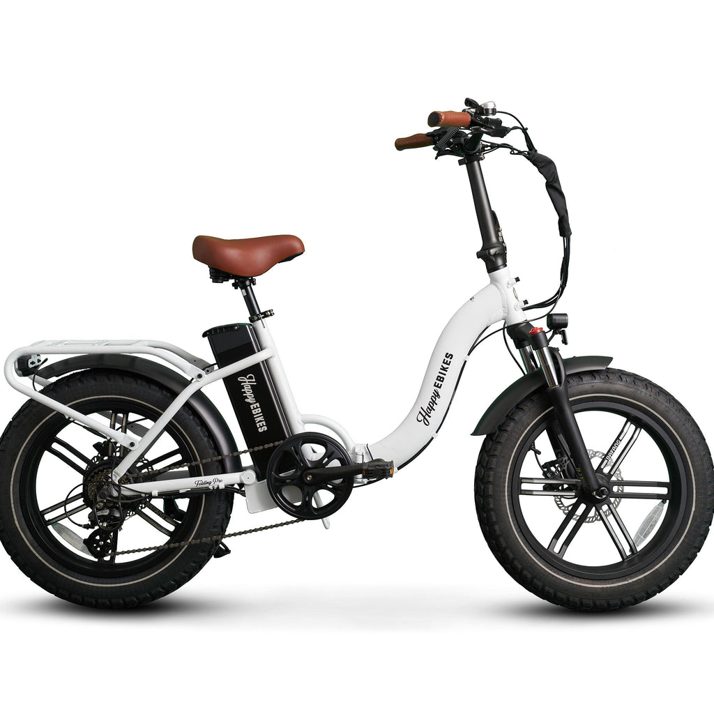 Happy Folding Step-Thru - Peacock Blue - EZE Ryders Electric Bike Shop