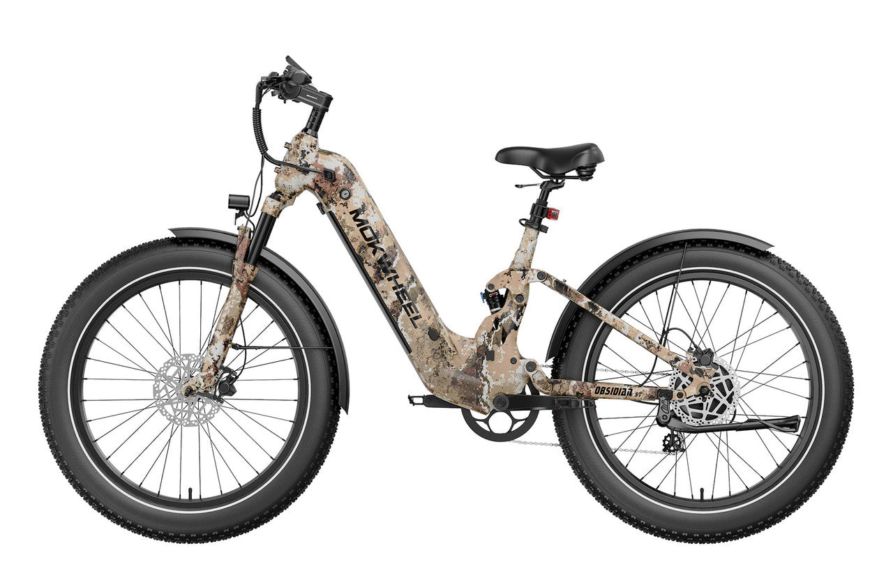 eBike Mokwheel Obsidian ST 2.0 - Desert Camo - EZE Ryders Electric Bike ...