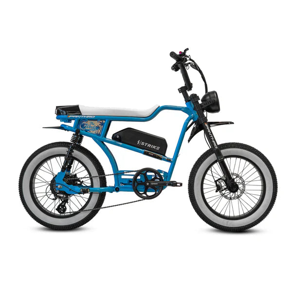 eBike Strike Panthro - Blue Wedge - EZE Ryders Electric Bike Shop