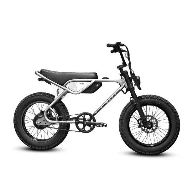 eBike Strike Spyder - Chrome - In a Box - EZE Ryders Electric Bike Shop